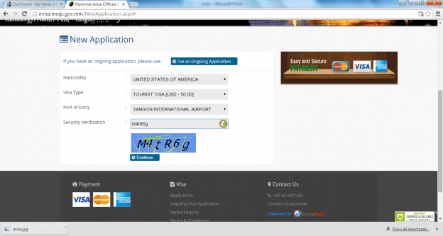 Getting an online evisa Myanmar – Travelgal Nicole Travel Blog