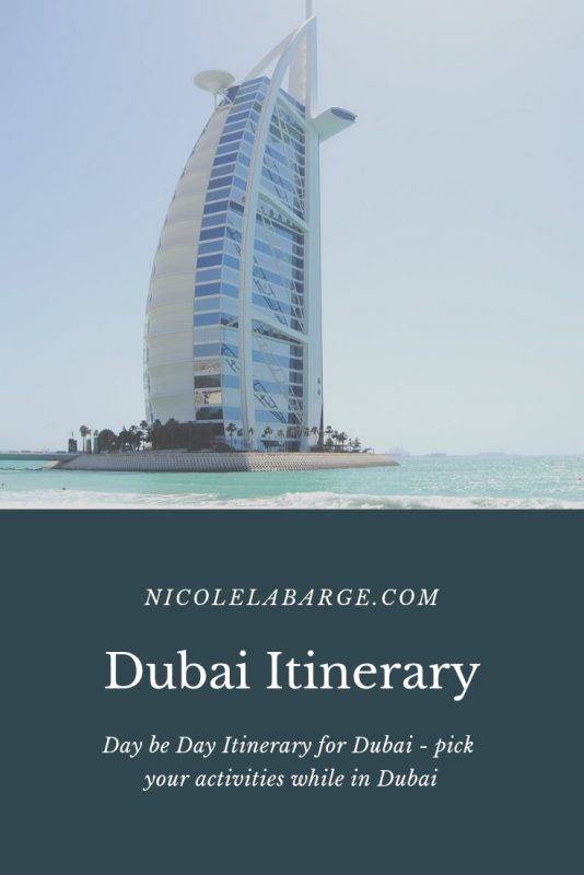 Everything you should see in Dubai: an Itinerary for Dubai – Travelgal ...